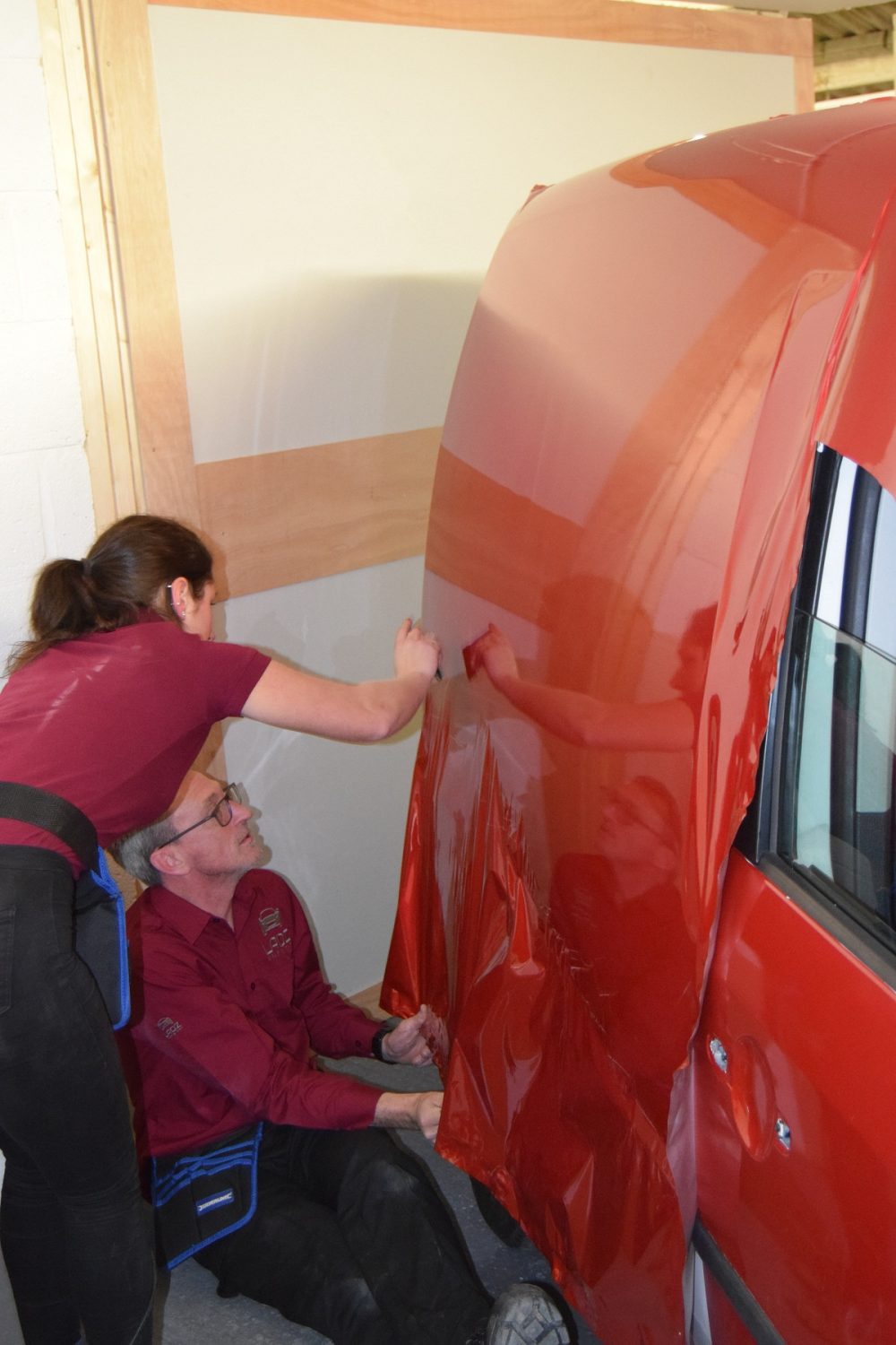 LADZ vinyl wrap a VW Caddy (Part 1.) | LADZ Wrap N Tint