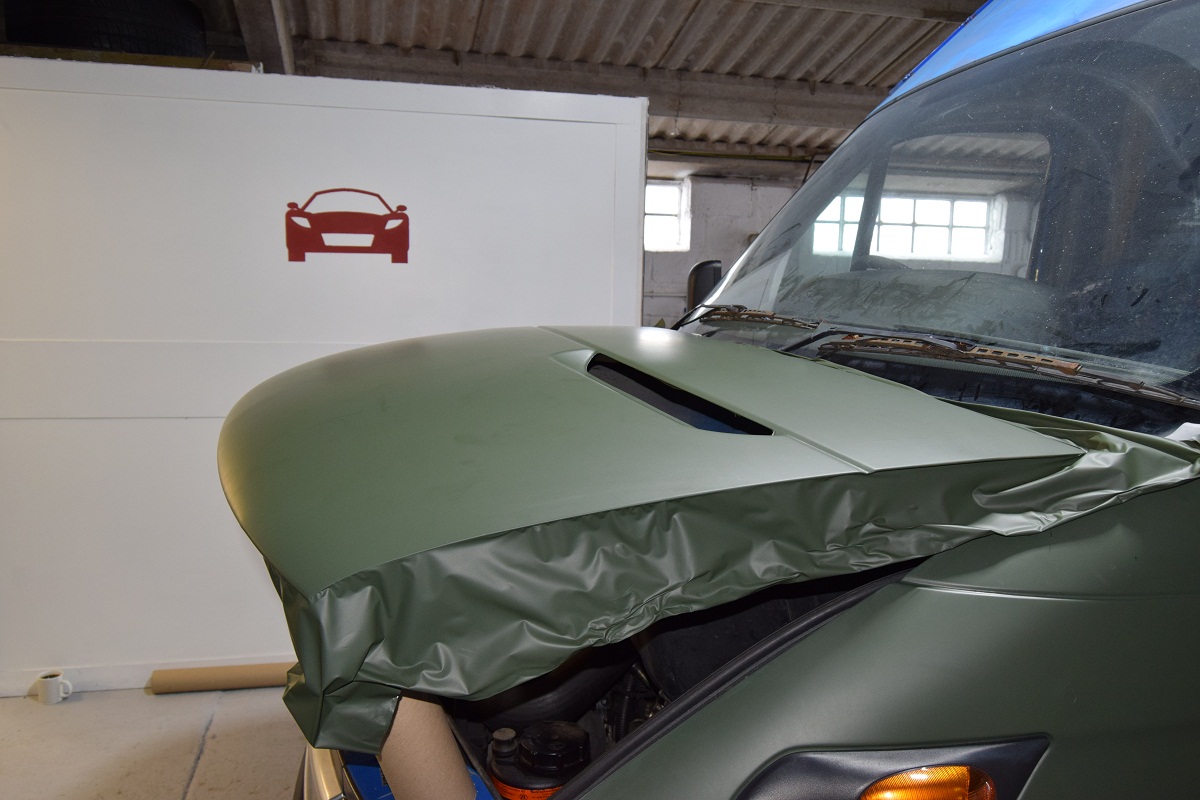 Iveco camper conversion: Vinyl wrap and window tinting | LADZ Wrap N Tint